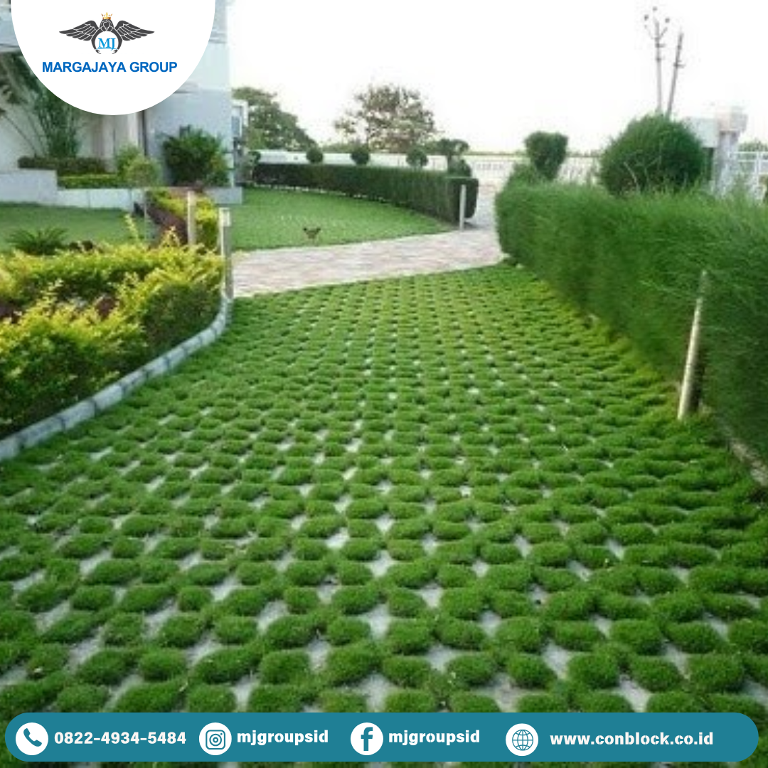 Grass Block Taman - MARGAJAYA PAVING